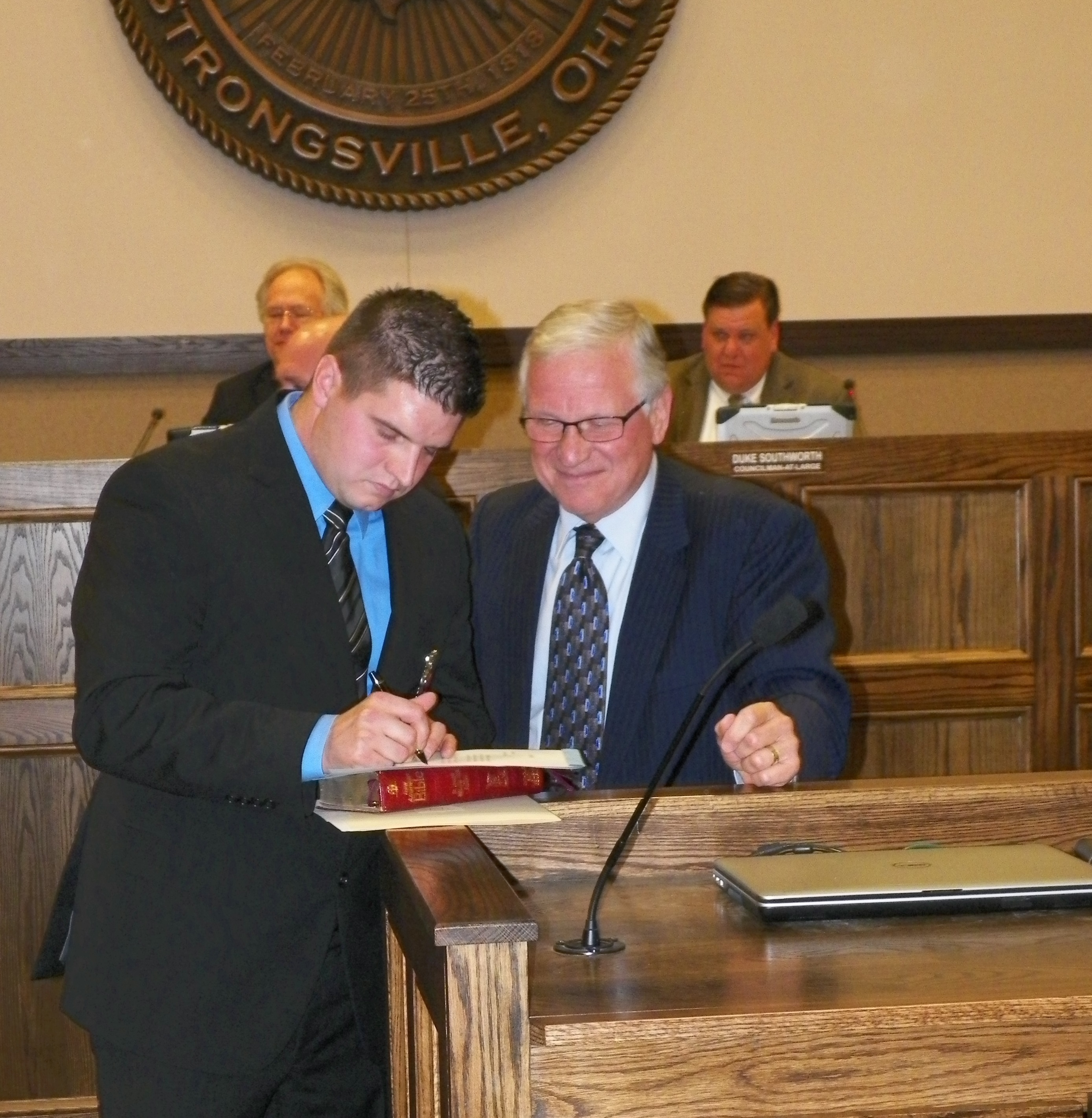 Two New Firefighters Join the Department | City of Strongsville