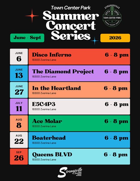 Town Center Events | City of Strongsville